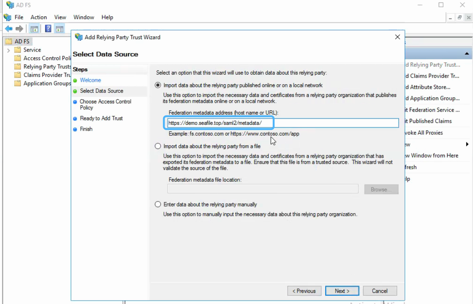 SAML 2.0 in version 10.0+ (Pro) - Seafile Admin Manual